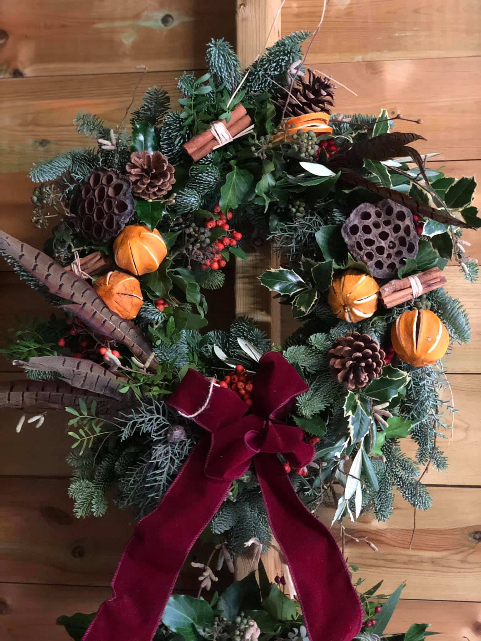 Christmas Wreath making workshop with Rosie Orr - afternoon - Woking ...