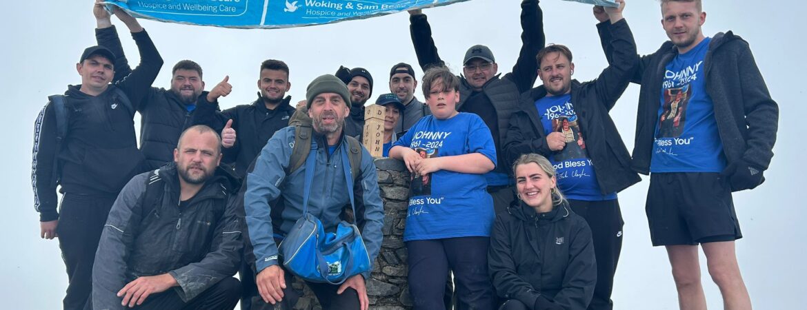 Lawrence Climbs Mount Snowdon Twice in 24 Hours - Woking & Sam Beare ...