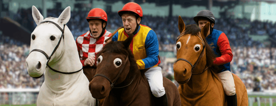 Pantomime Horse Derby - Woking & Sam Beare Hospices