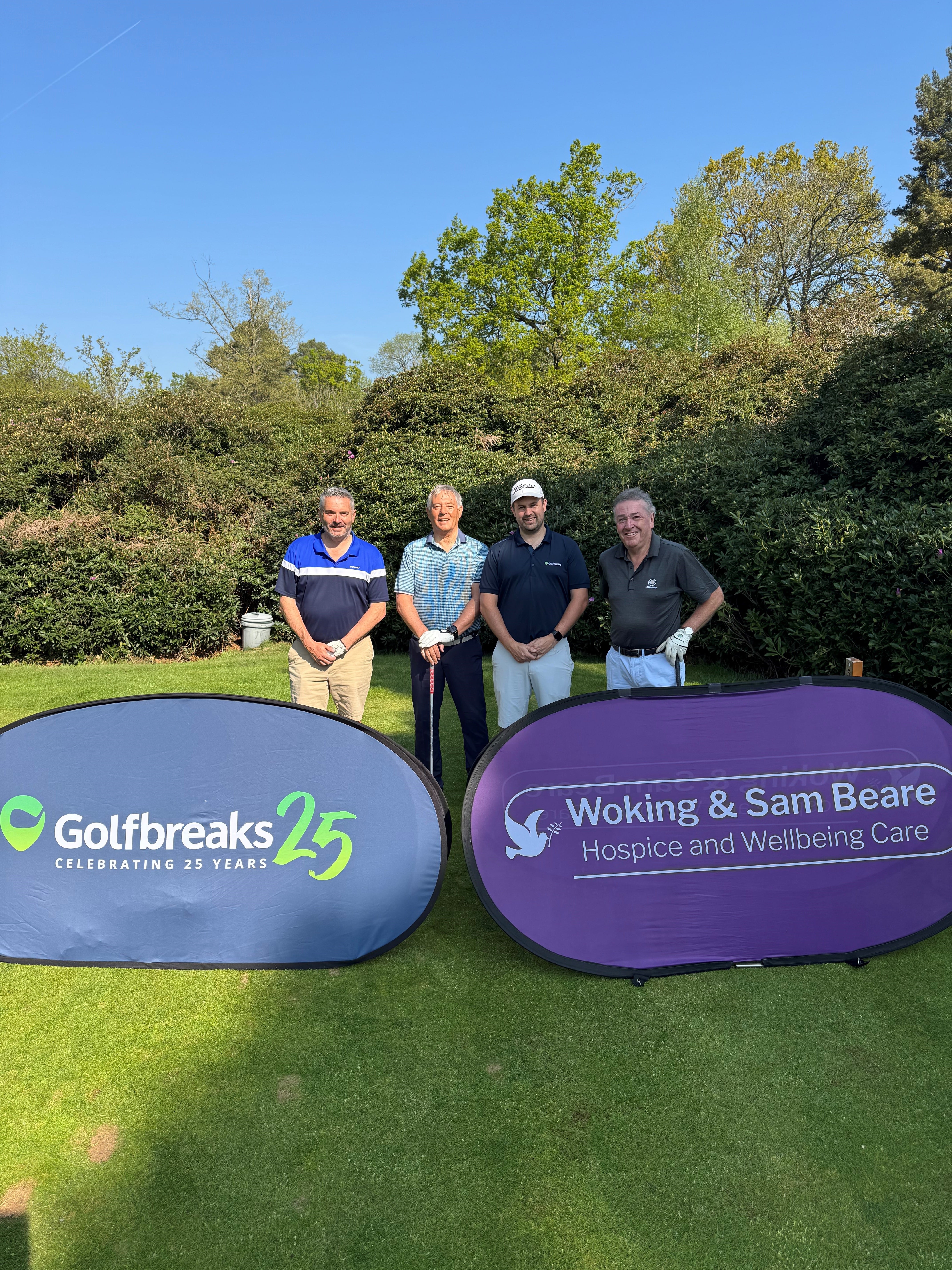 HWCGT & Golfbreaks - Woking & Sam Beare Hospices