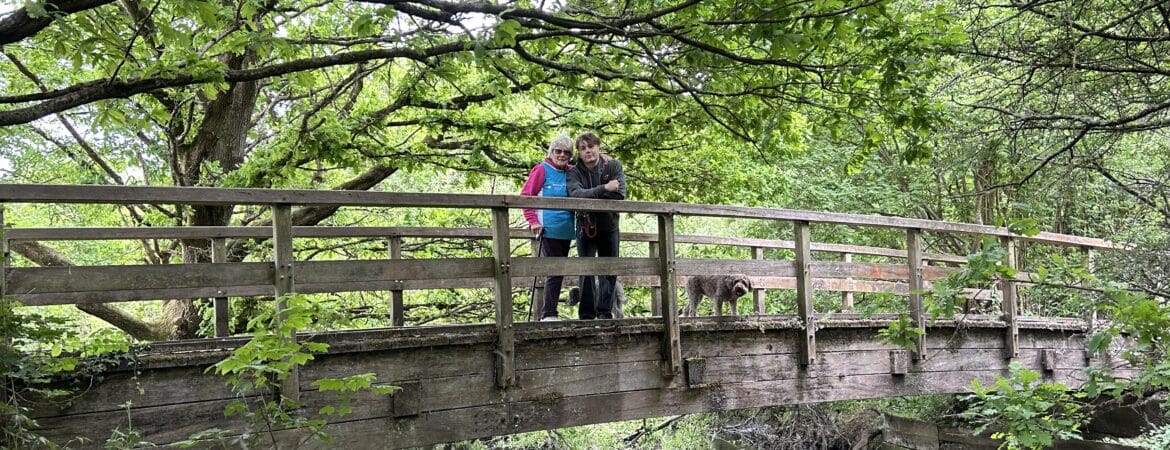 85-year-old, Rosemarie, walks 85 miles - Woking & Sam Beare Hospices